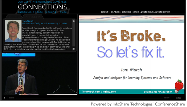 Recorded Keynote - Tom March